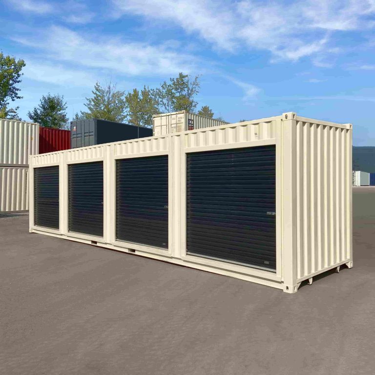 40ft High Cube Container with 4 Roll-Up Side Doors - Y-CONTAINERS