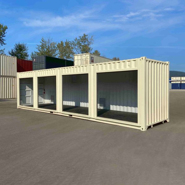 40ft High Cube Container with 4 Roll-Up Side Doors - Y-CONTAINERS